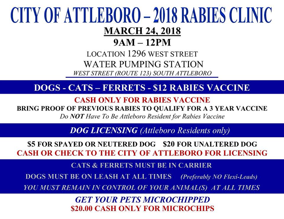 RabiesClinic2018 - Friends of the Attleboro Animal Shelter (FAAS)